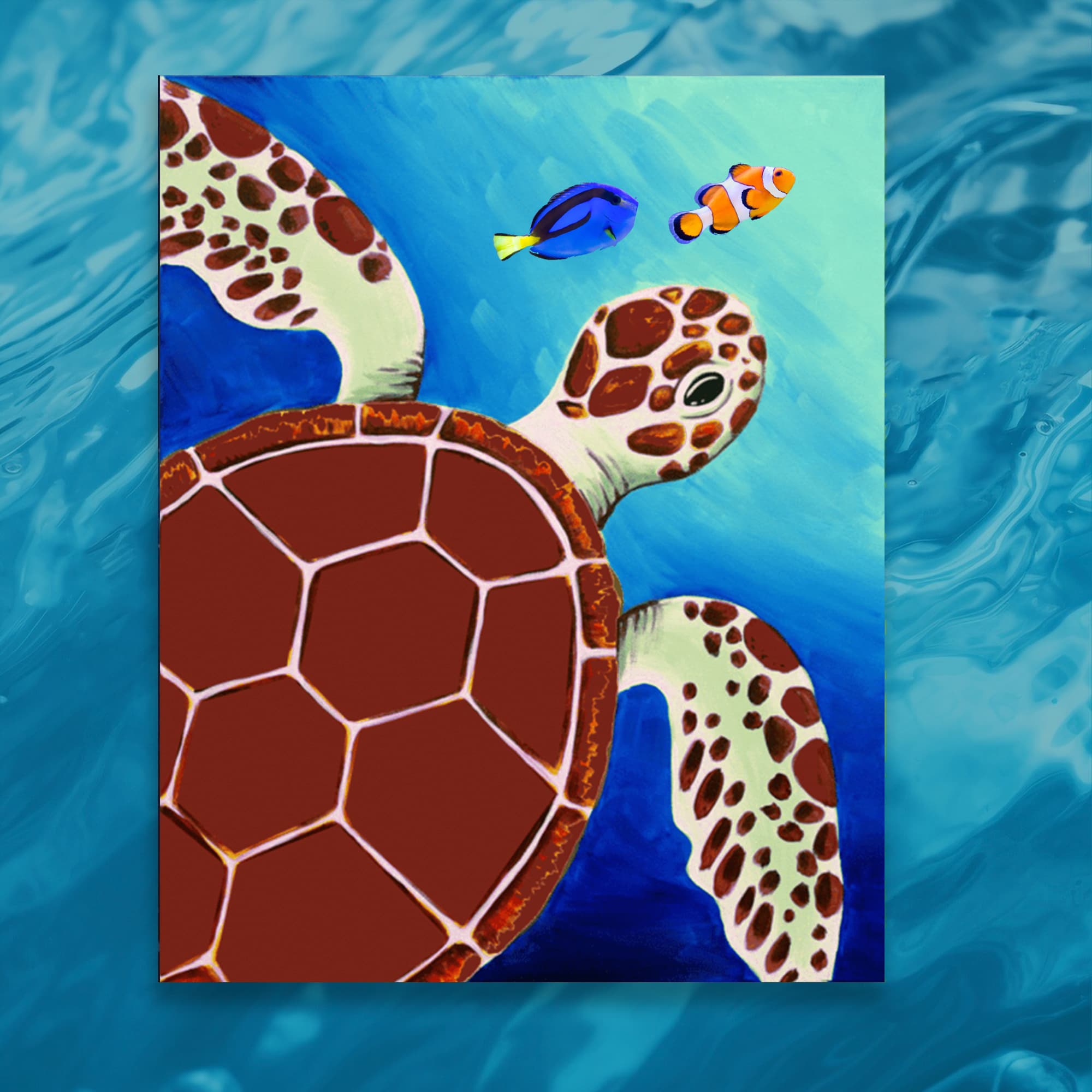 Painting Class - “Finding Nemo” | Paint & Sip Studio Temecula